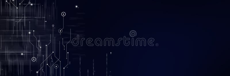 Abstract Science and Technology Background Stock Illustration ...