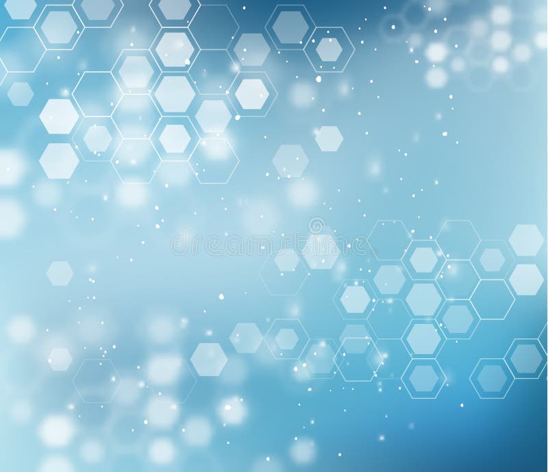 Abstract Science Vector Background. Stock Vector - Illustration of ...