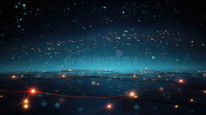 Abstract Scientific Background Stock Illustration - Illustration of ...