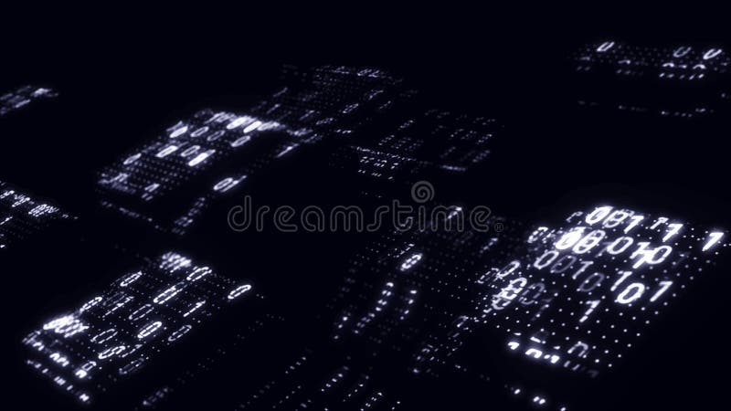 Abstract Scientific Background. Information Technology Concept. Digital ...