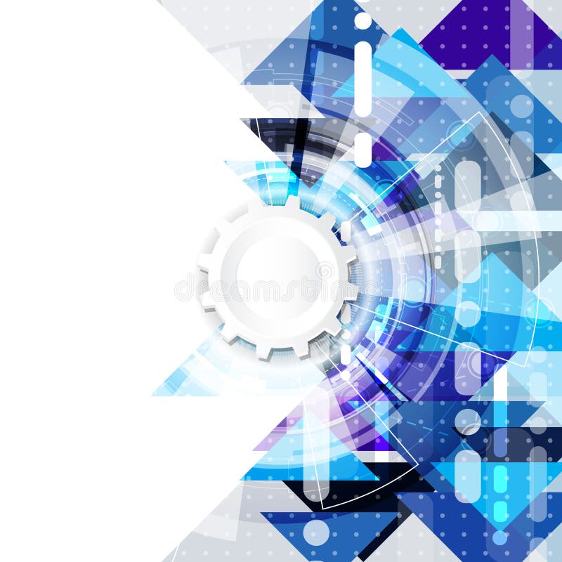 Abstract Scientific Future Technology Background. Geometry Polygon ...