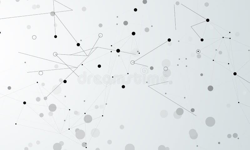 Abstract Scientific Technology. Atom Chemistry Shape Science Vector ...