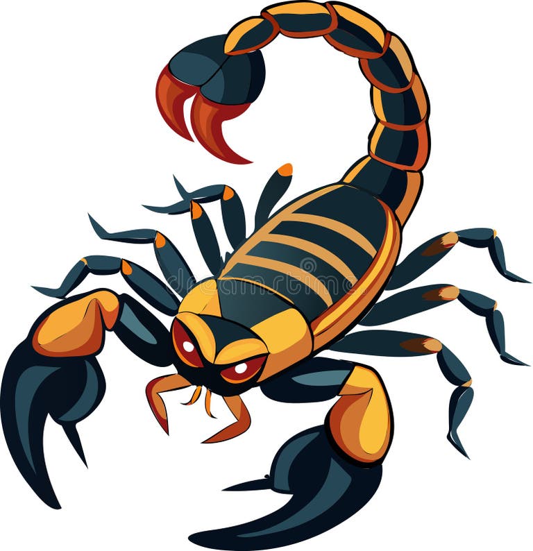 Modern Scorpion Design Stock Illustrations – 883 Modern Scorpion Design ...