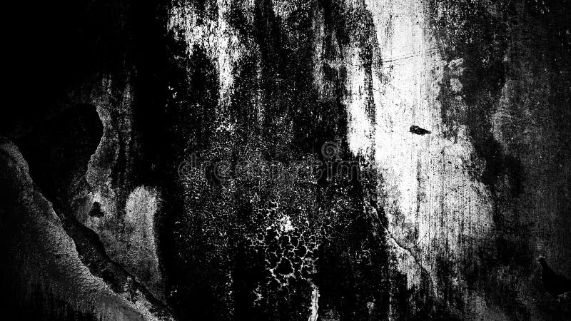 Abstract Scratch Grunge Concrete Wall Texture. Black and White, so ...