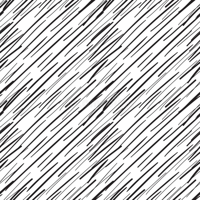 Abstract Scratched Lines Seamless Pattern Stock Vector - Illustration ...