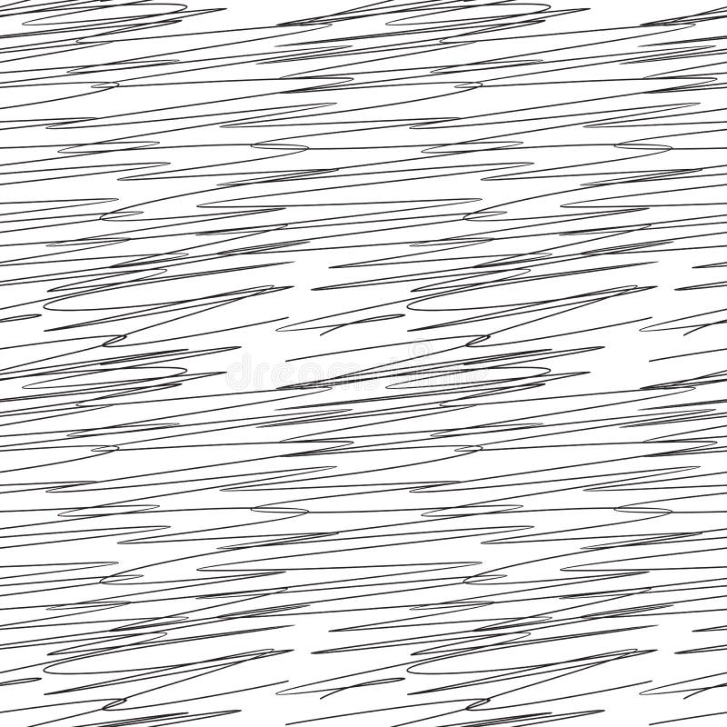 Abstract Scratched Lines Seamless Pattern Stock Vector - Illustration ...