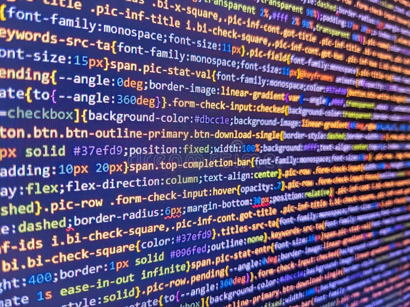 Computer science lesson. stock photo. Image of education - 122458512