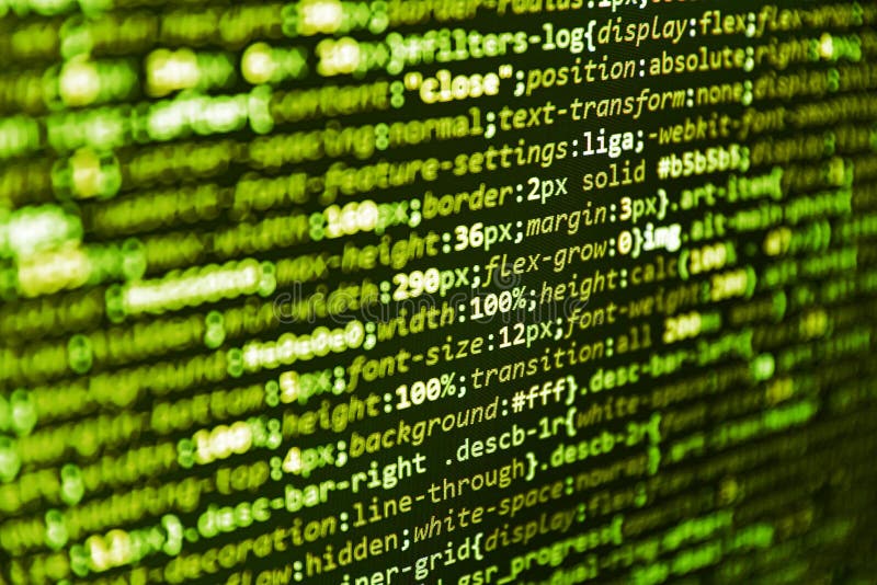 Developing programming stock photo. Image of binary - 124596660