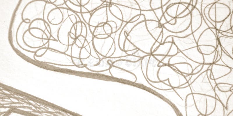 Scribble Messy School Black Chlakboard Stock Photo - Image of learn ...