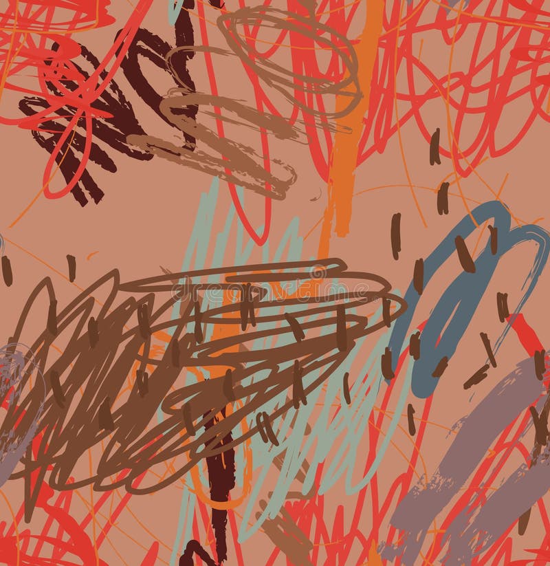 Creative Colorful Seamless Pattern Stock Illustrations – 466,500 ...