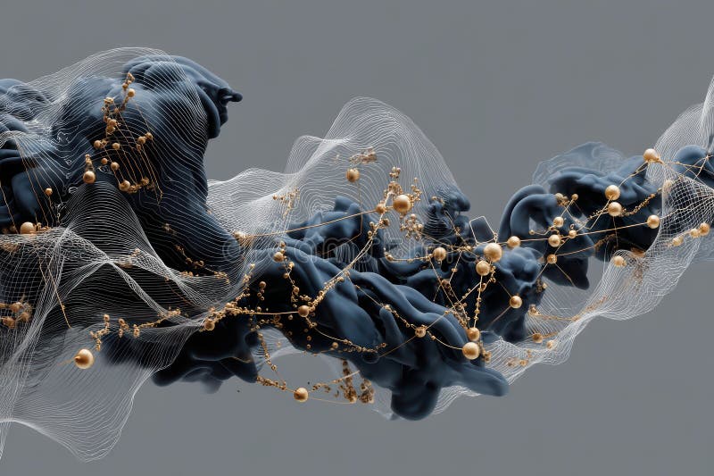 Abstract Scribbles and Vector Waveform in Chaotic Artistic Formation 03 ...