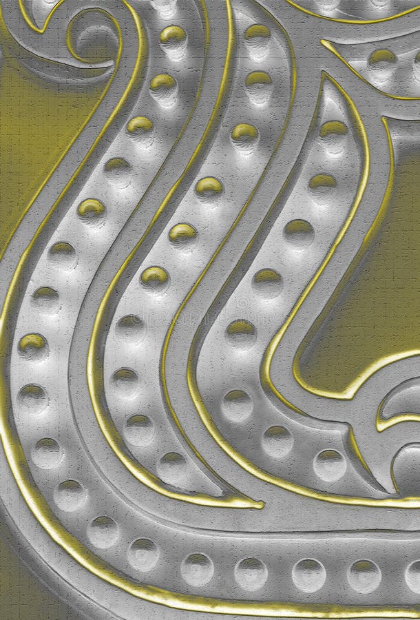 Abstract scroll pattern stock vector. Illustration of gothic - 31679125