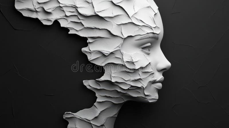 Abstract Sculpture Depicting the Complexities of Human Emotion and ...