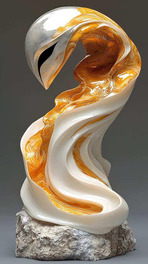 Abstract Sculpture Stone Curved Art Form Stock Photos - Free & Royalty ...