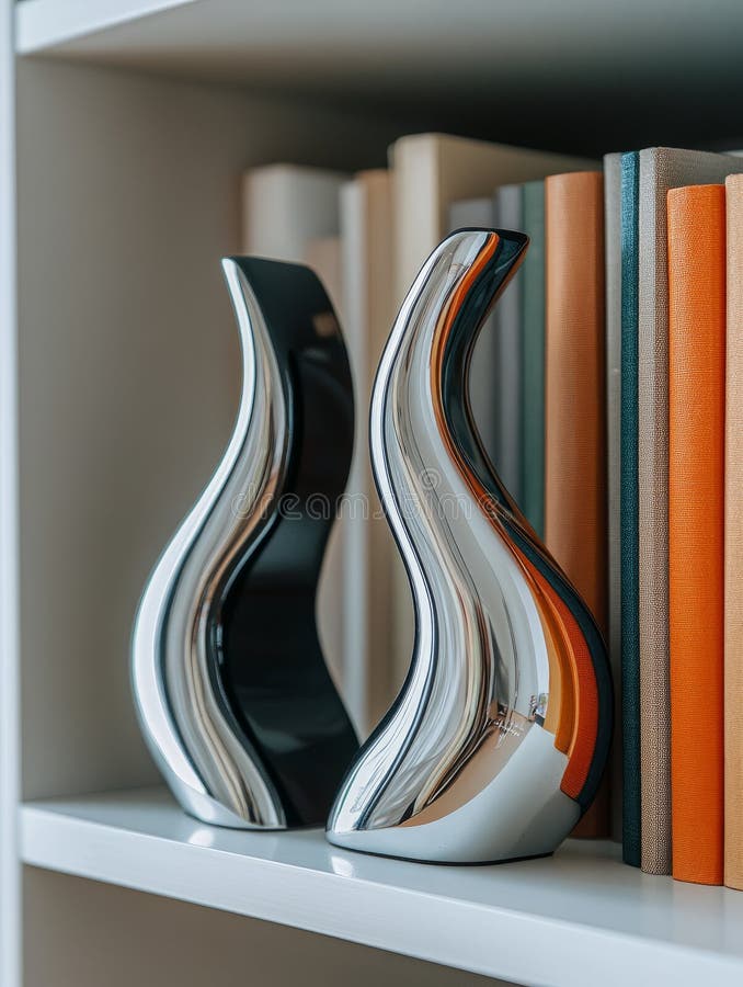 Abstract Sculptures Bookshelf Stock Photos - Free & Royalty-Free Stock ...