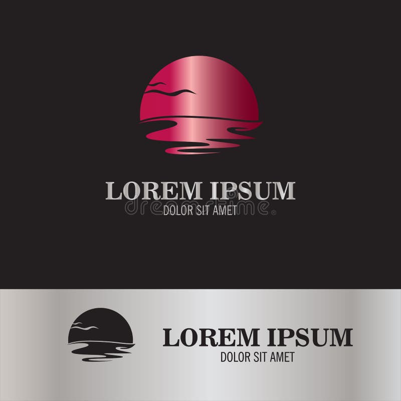 Abstract sea logo stock vector. Illustration of emblem - 80749815