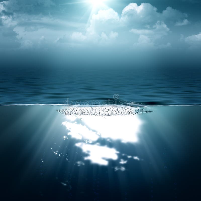 Abstract Sea and Ocean Backgrounds Stock Photo - Image of diver, liquid ...