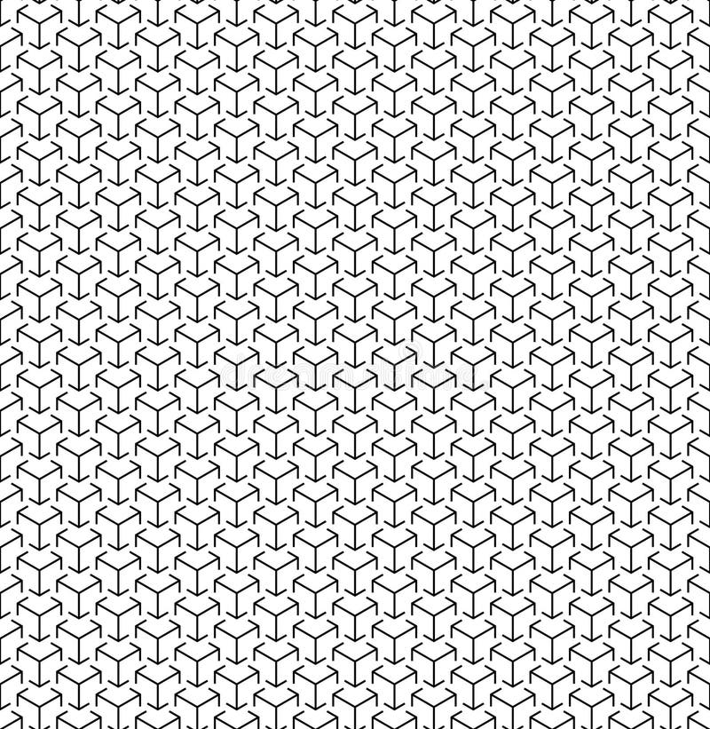 Abstract Seamless Arrow Pattern in Japanese Style Stock Vector ...