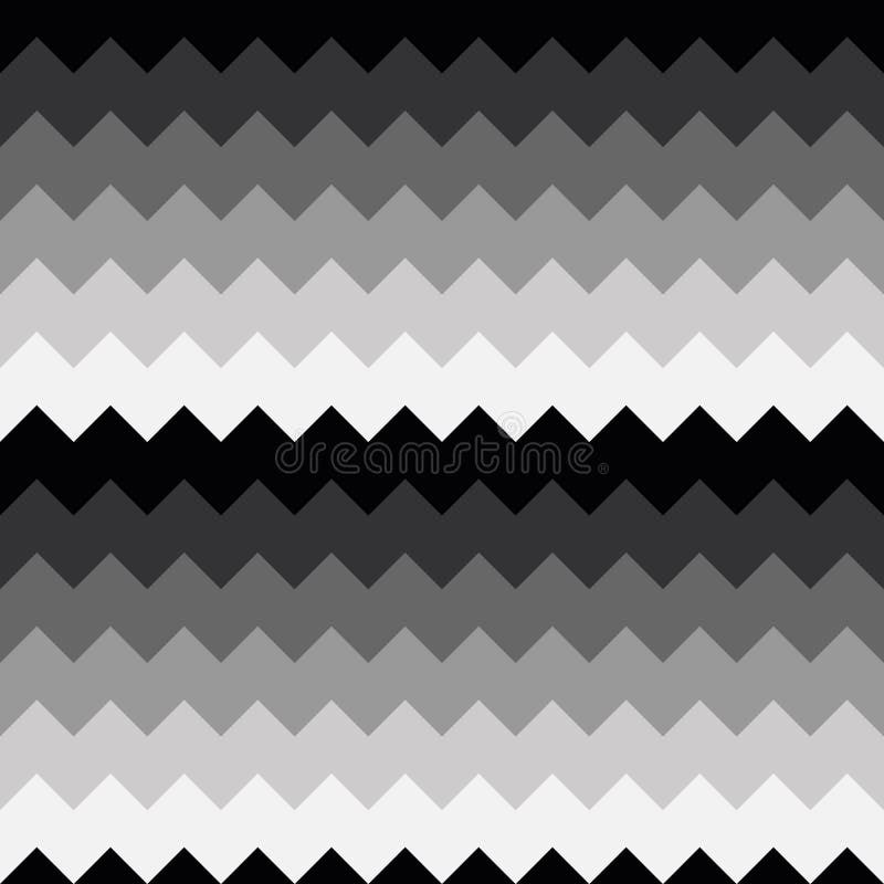 Abstract Seamless Background Chevron Pattern in Shades of Grey. Vector ...