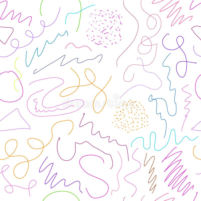 Colored Arbitrary Lines Stock Illustrations – 6 Colored Arbitrary Lines ...