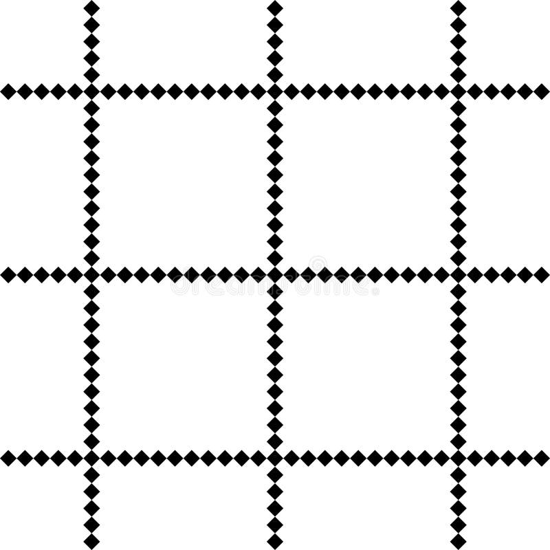 Abstract Seamless Background Grid Pattern Stock Illustration ...