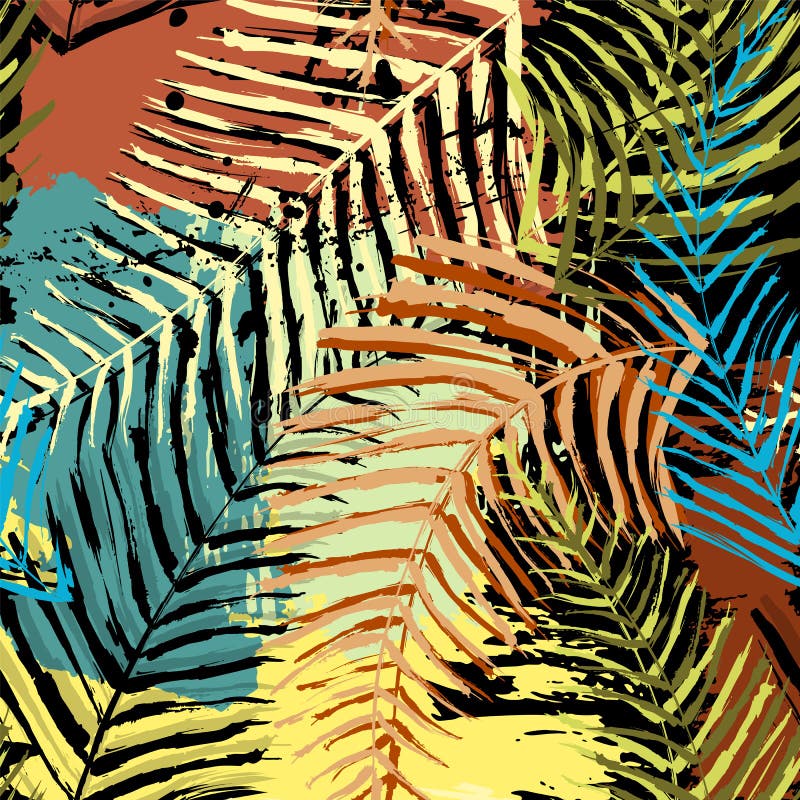 Spring Flowers Stripes, Strokes and Splashes, Summer and Spring Color ...