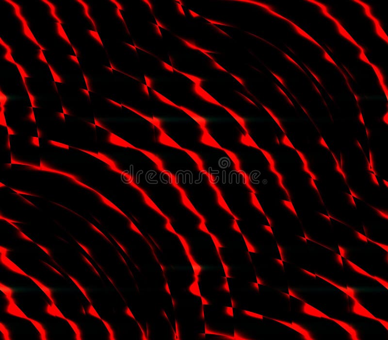 Abstract Seamless Background of Red, Black Stripes, Spots Stock ...