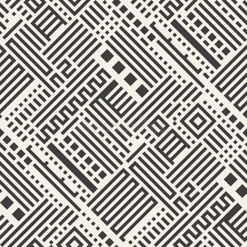 Abstract Seamless Background. Vector Geometric Lines Pattern. Pattern ...