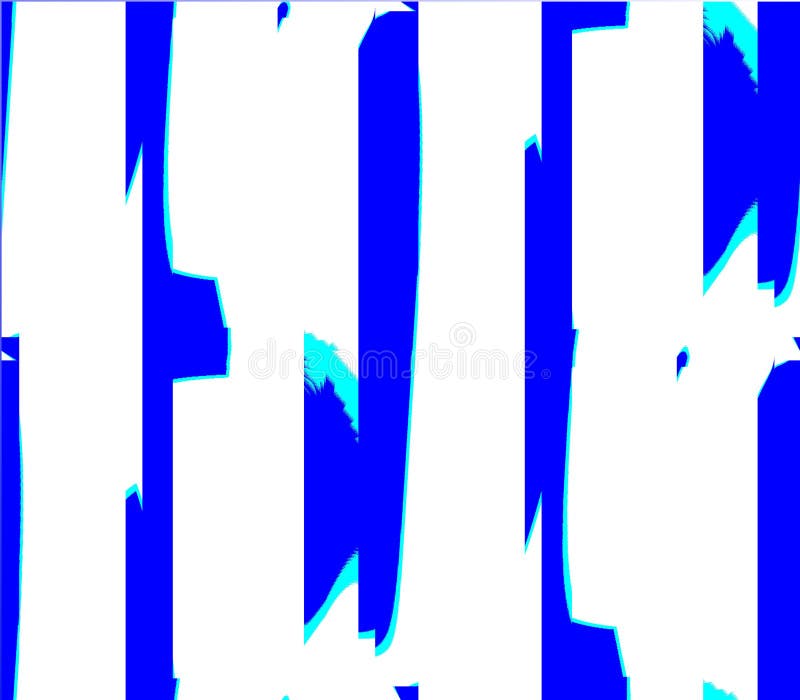 Abstract Seamless Background on White Blue Line Stock Illustration ...