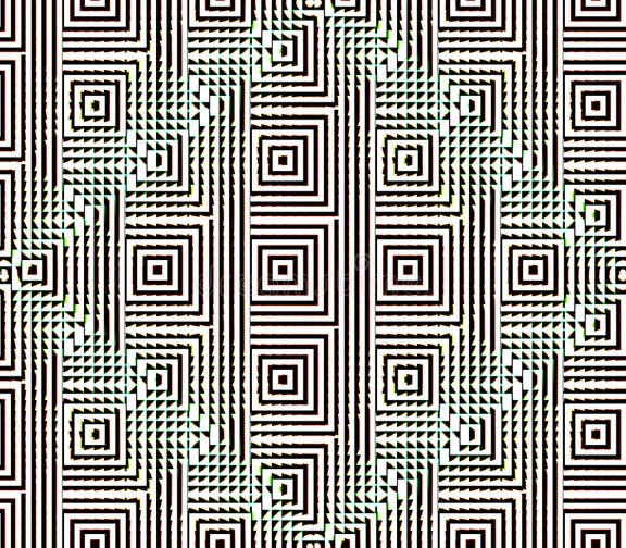 Abstract Seamless Black and White Lines and Squares and Cubes Stock ...