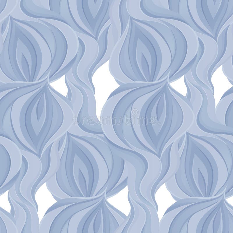 Abstract Seamless Blue Pattern Stock Vector - Illustration of banner ...