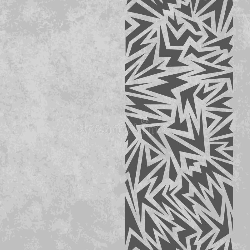 Abstract sharp shapes stock illustration. Illustration of graphic ...