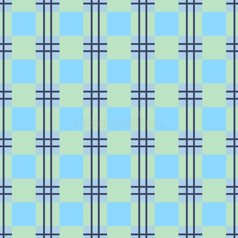 Abstract Seamless Checkered Pattern Stock Vector - Illustration of ...