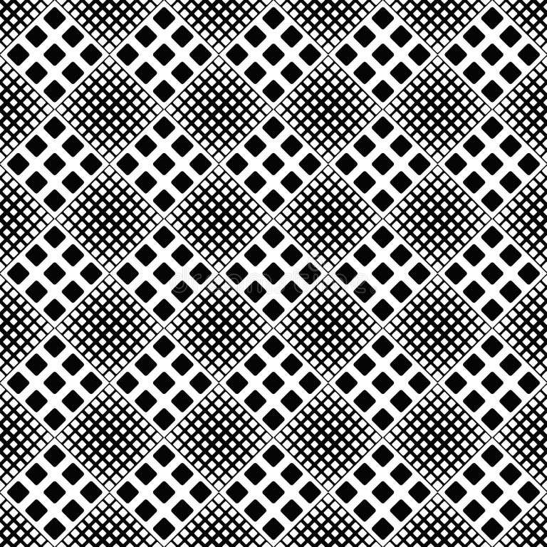 Abstract Seamless Diagonal Rounded Square Pattern Background Stock Vector - Illustration of ...