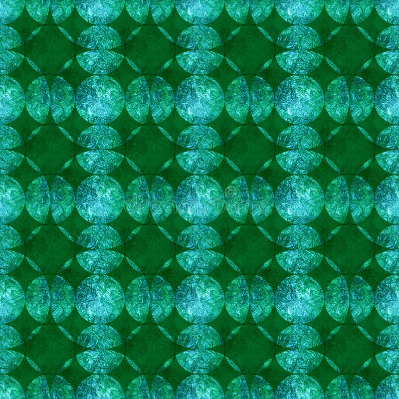 Emerald Pattern. Seamless Vector Illustration Stock Vector ...