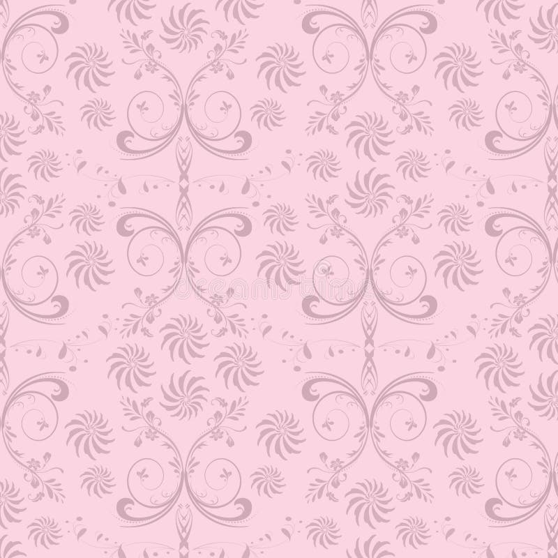 Abstract Seamless Floral Background Stock Illustration - Illustration ...