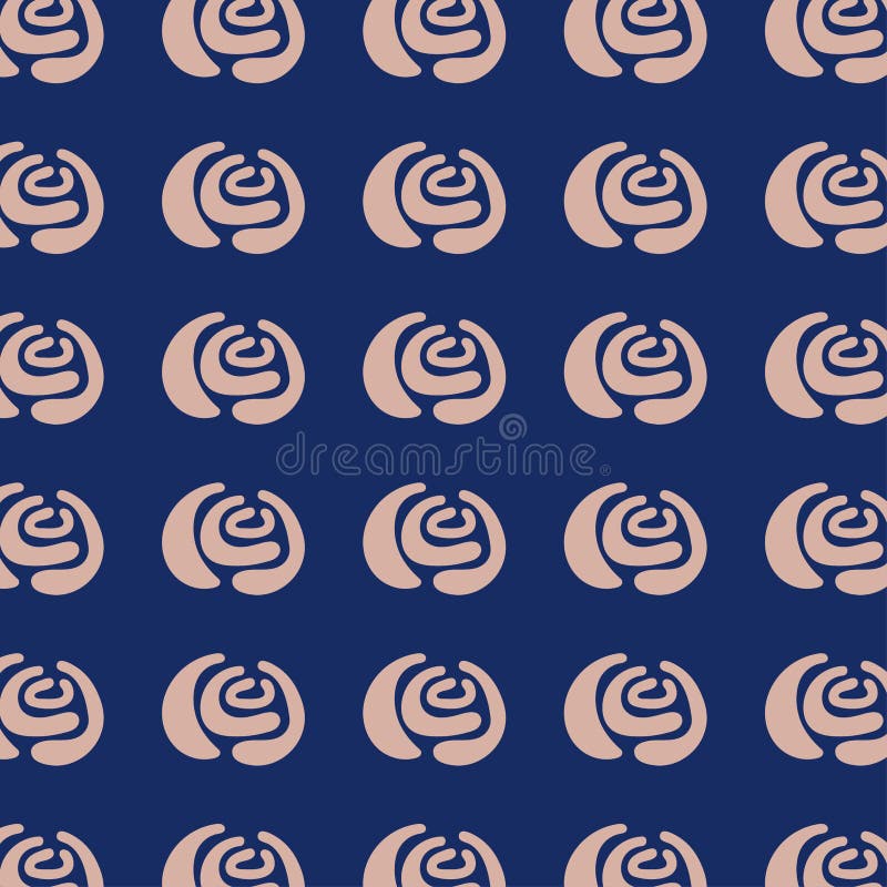 Abstract Seamless Floral Pattern. Hand Drawing Stock Vector ...