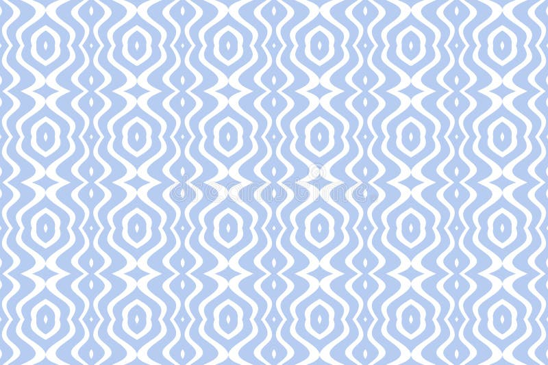 Abstract Seamless Geometric Blue Pattern Stock Illustration ...