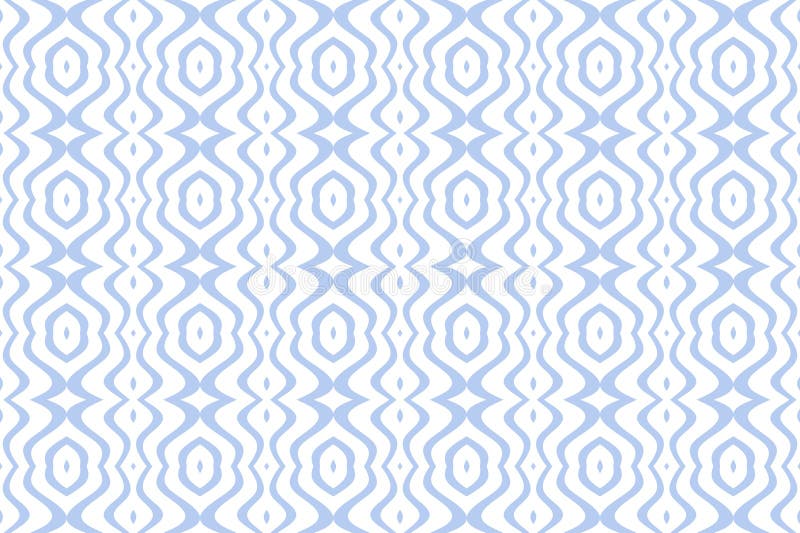 Abstract Seamless Geometric Blue Pattern Stock Vector - Illustration of ...