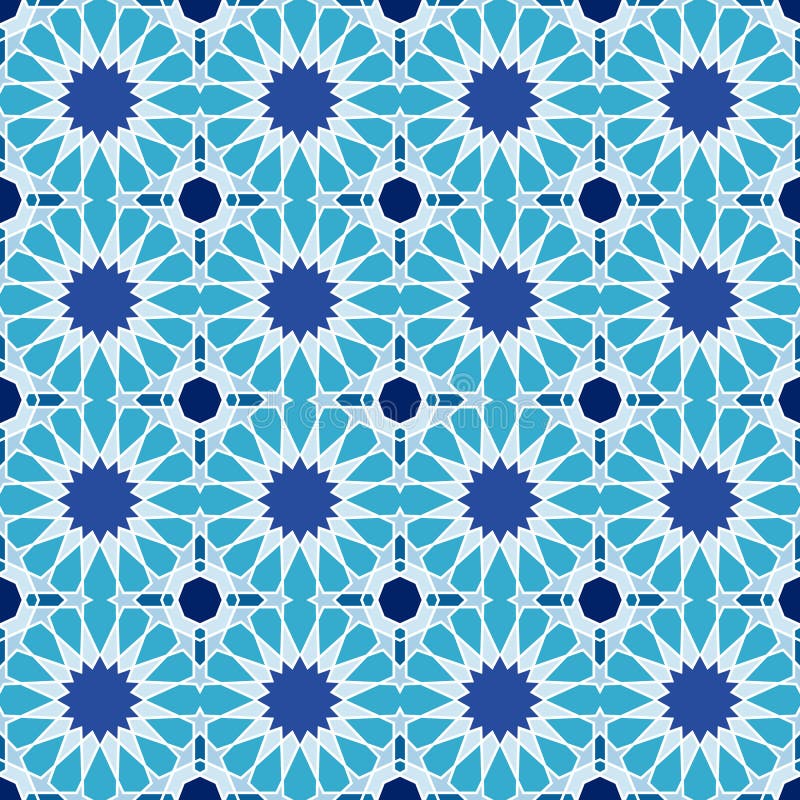 Islamic Mosaic Patterns stock vector. Illustration of stars - 24754335