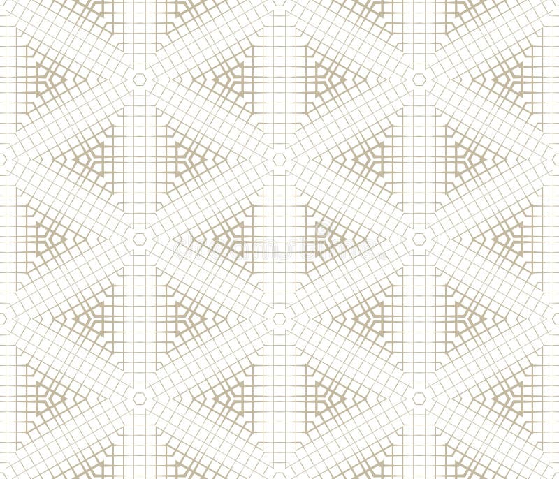 Abstract Seamless Geometric Pattern. a Fading Array of Many Shapes ...