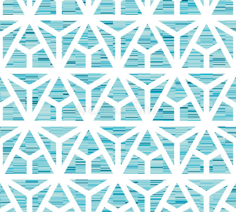 Abstract Seamless Geometric Pattern. Figures with Many Angles Stock ...