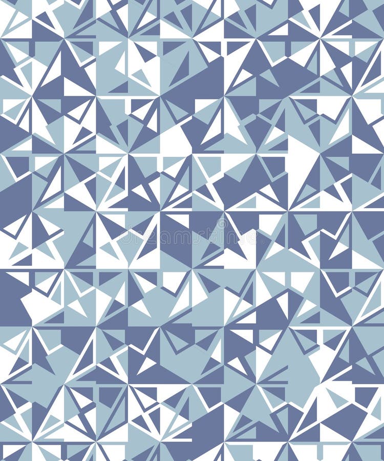 Abstract Seamless Geometric Pattern. Figures with Many Angles Stock ...