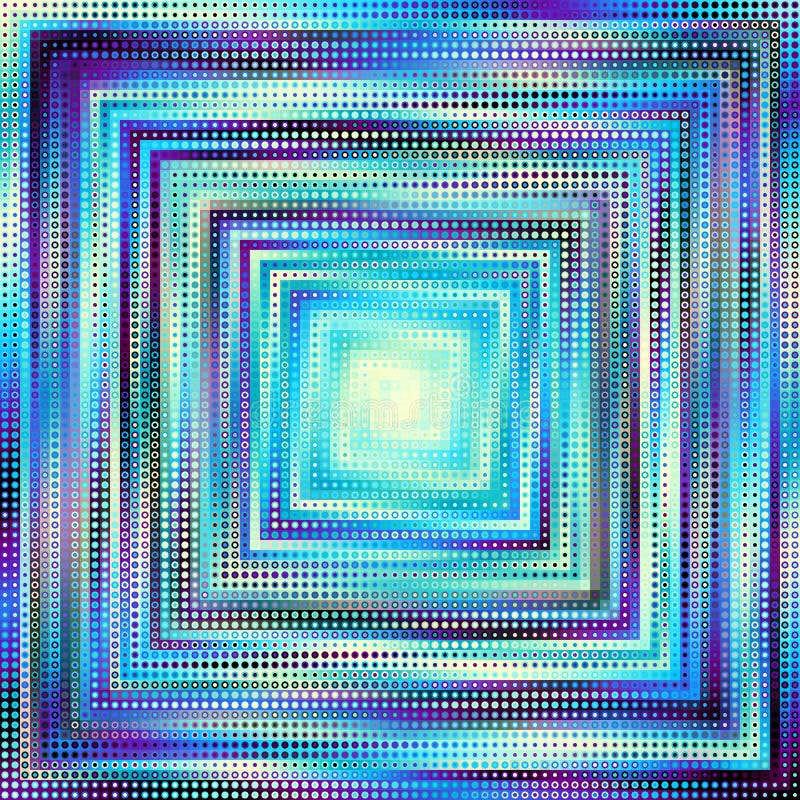 Geometric Abstract Pattern Moire Overlay Style. Abstract Square Texture ...