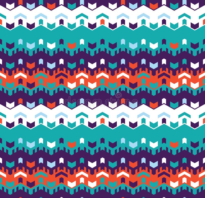 Abstract Seamless Geometric Pattern. Optical Illusion of Motion Stock ...