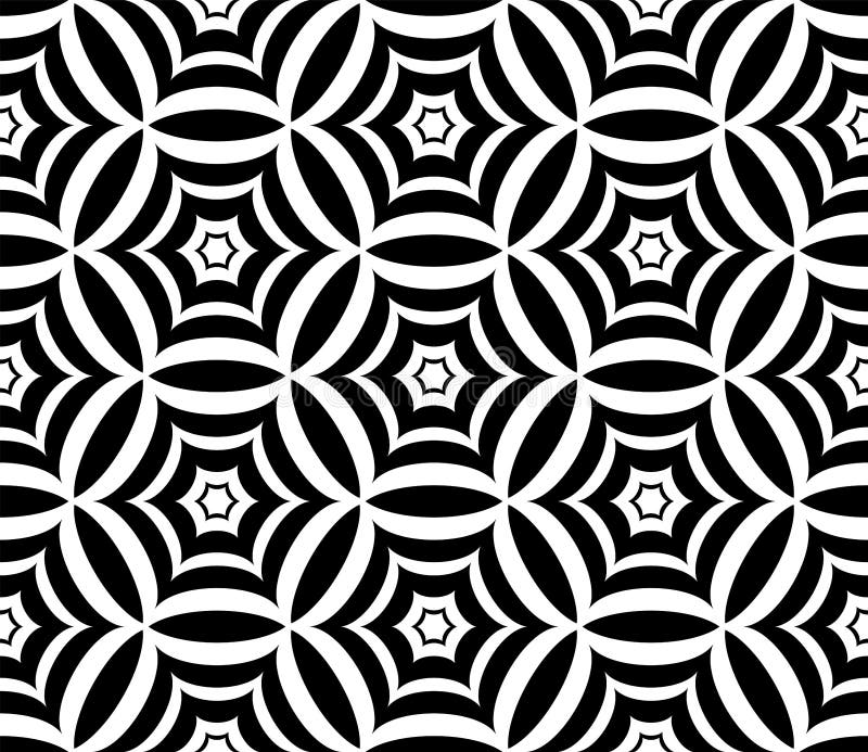 Abstract Seamless Geometric Pattern And Texture Stock Vector Illustration Of Seamless Round