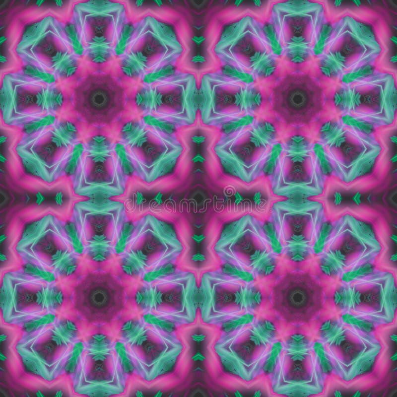 Abstract Seamless Geometric Turquoise and Pink Color Background Stock ...