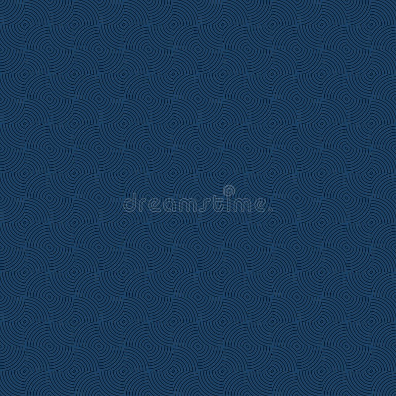 Abstract Seamless Growth Ring Patterns Background Template Stock Vector ...