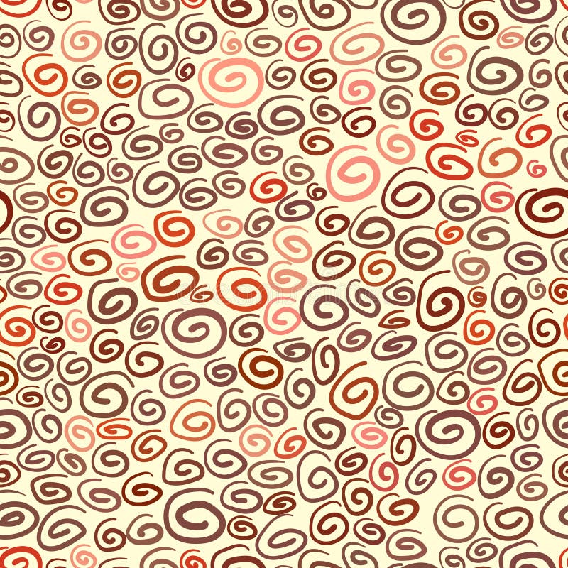 Unique and Catchy Abstract Seamless Hand Drawn Doodle Pattern Stock ...