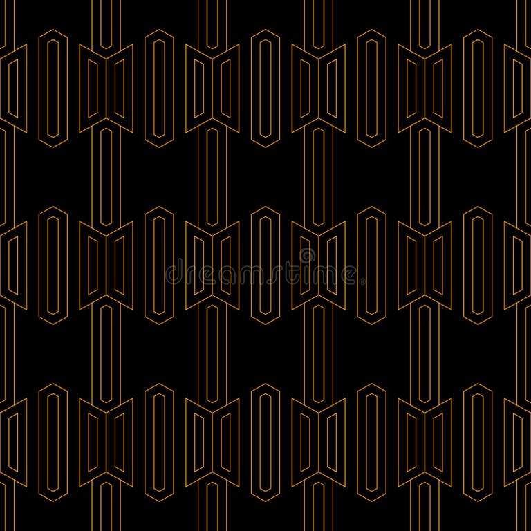 Abstract Seamless Lattice Outline Pattern. Hexagonal Lattice Pattern Stock Vector - Illustration ...